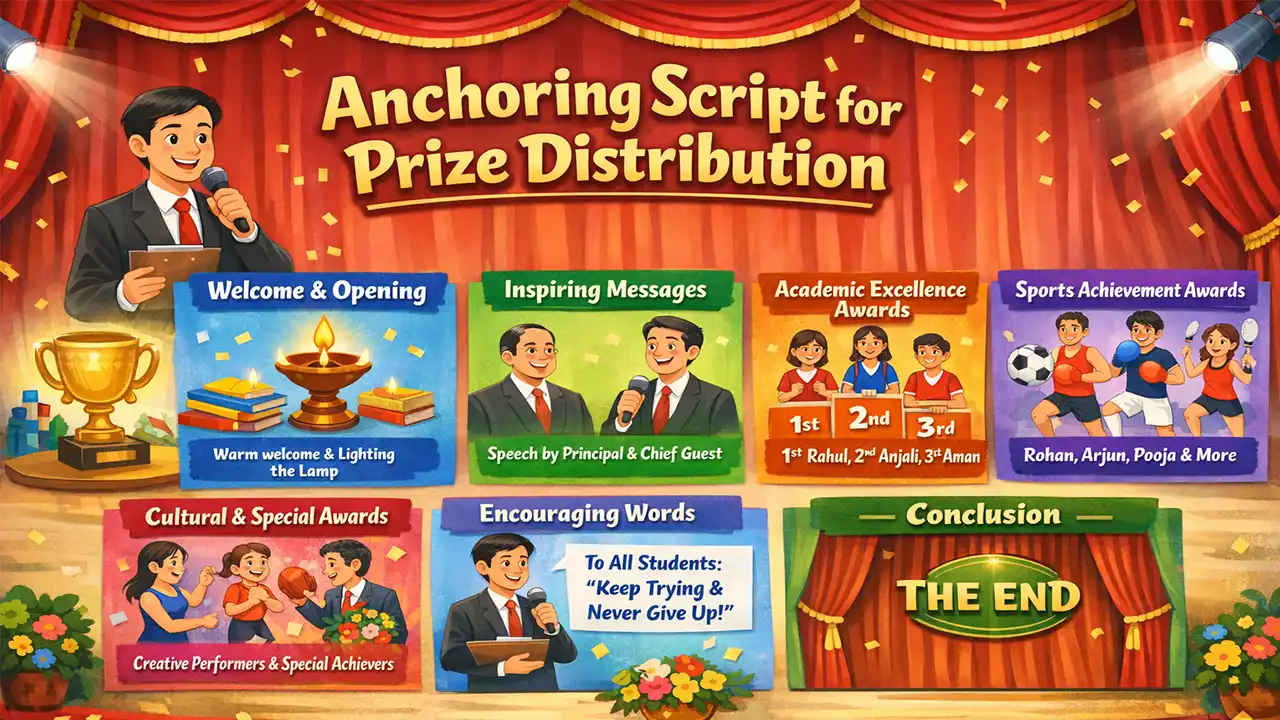 Anchoring Script for Prize Distribution - Anchoring